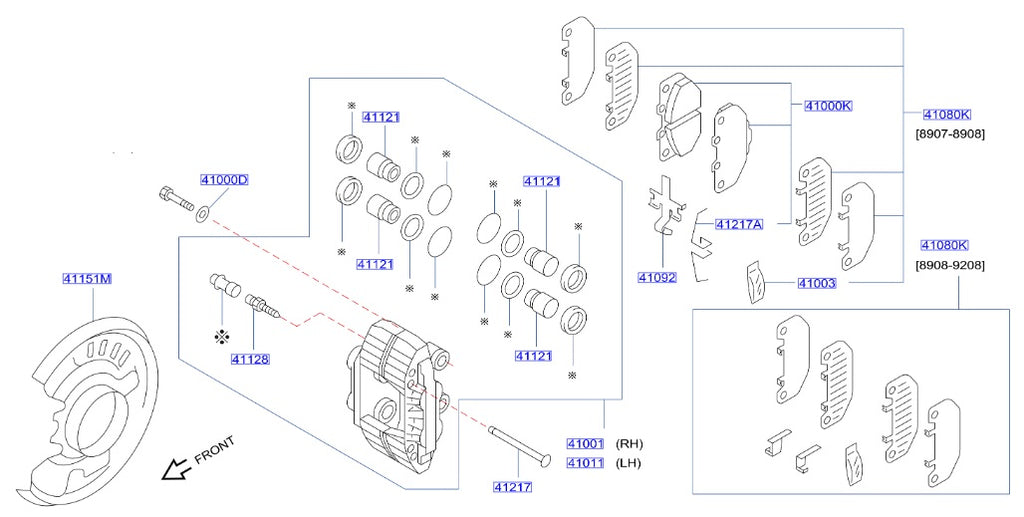 Nissan Fairlady Z32 Disc Brake Shim Grease (41003) – Terra Firma Automotive