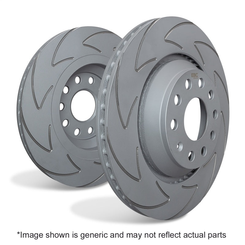 EBC BSD Series Sport Front Rotor Set w/Ultra Quiet V Slot Configuratio ...