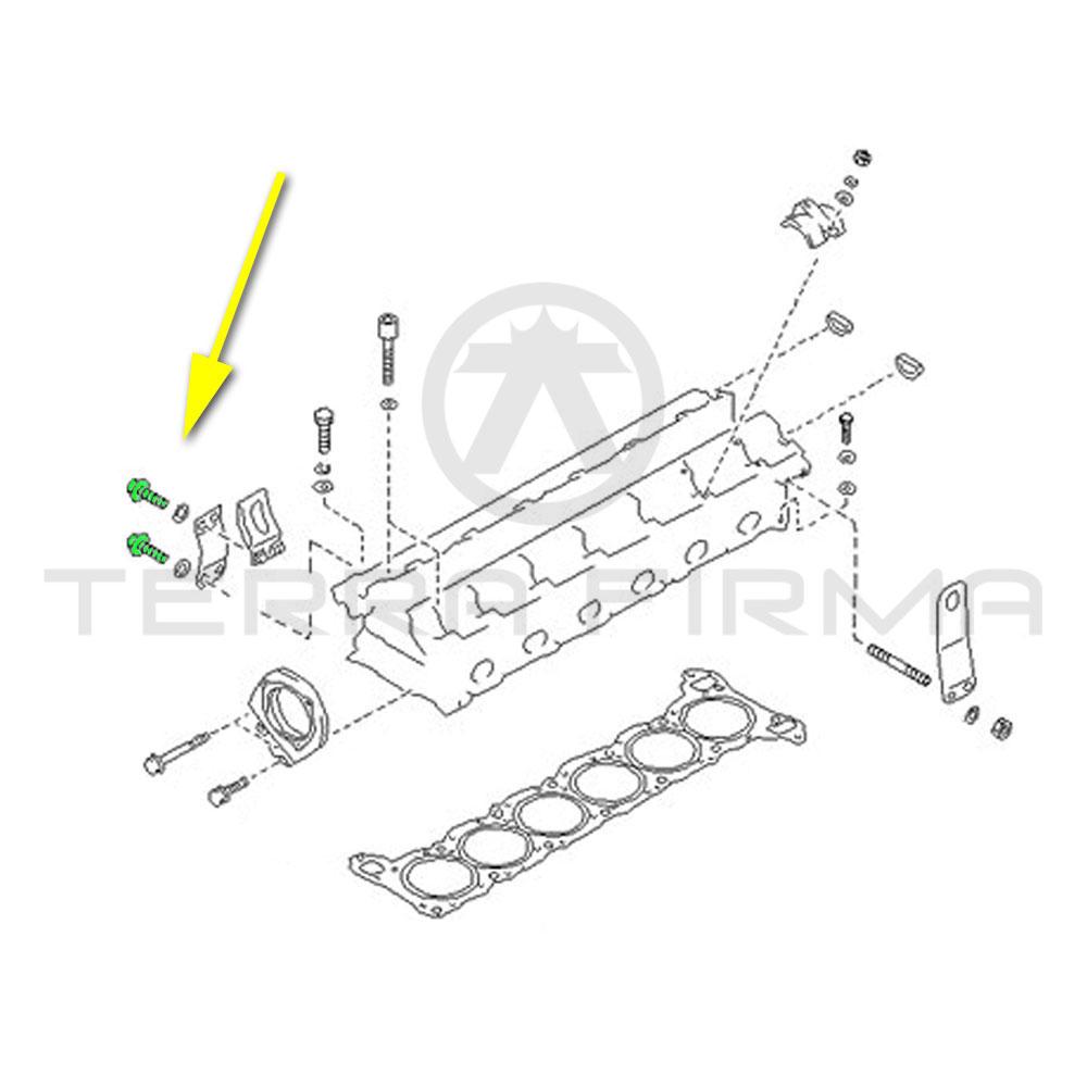 Nissan Skyline R32 R33 R34 Engine Slinger Lift Bracket Bolt RB26/25/20 ...