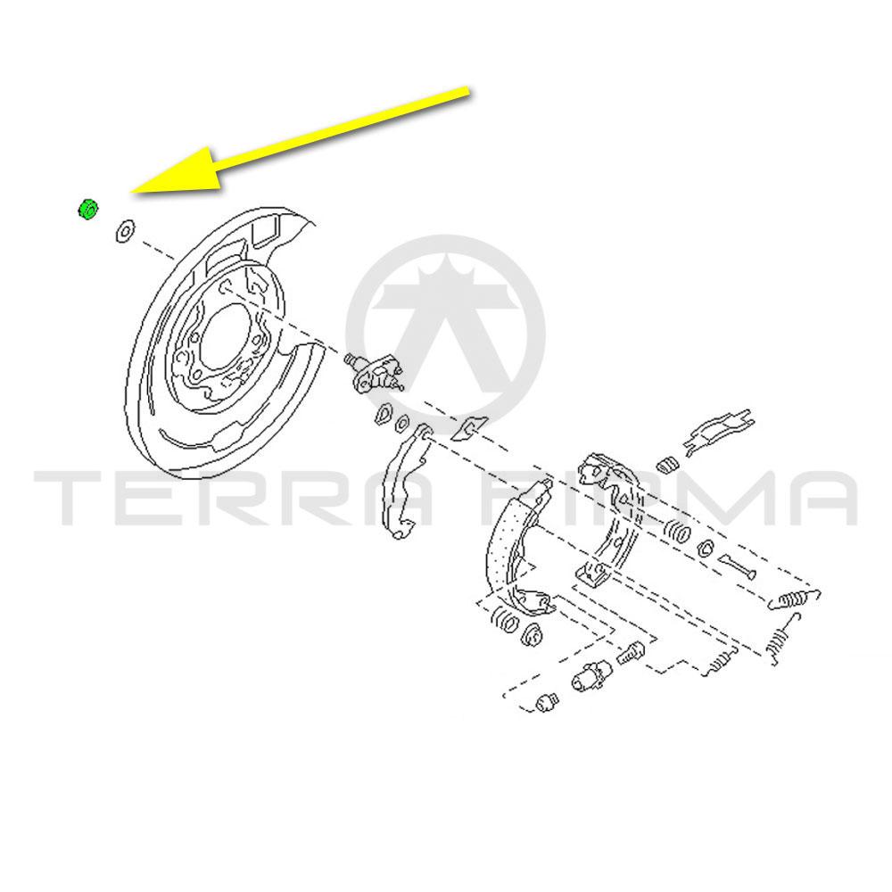 Nissan Stagea C34 260RS Rear Brake Anchor Nut RB26 – Terra Firma Automotive