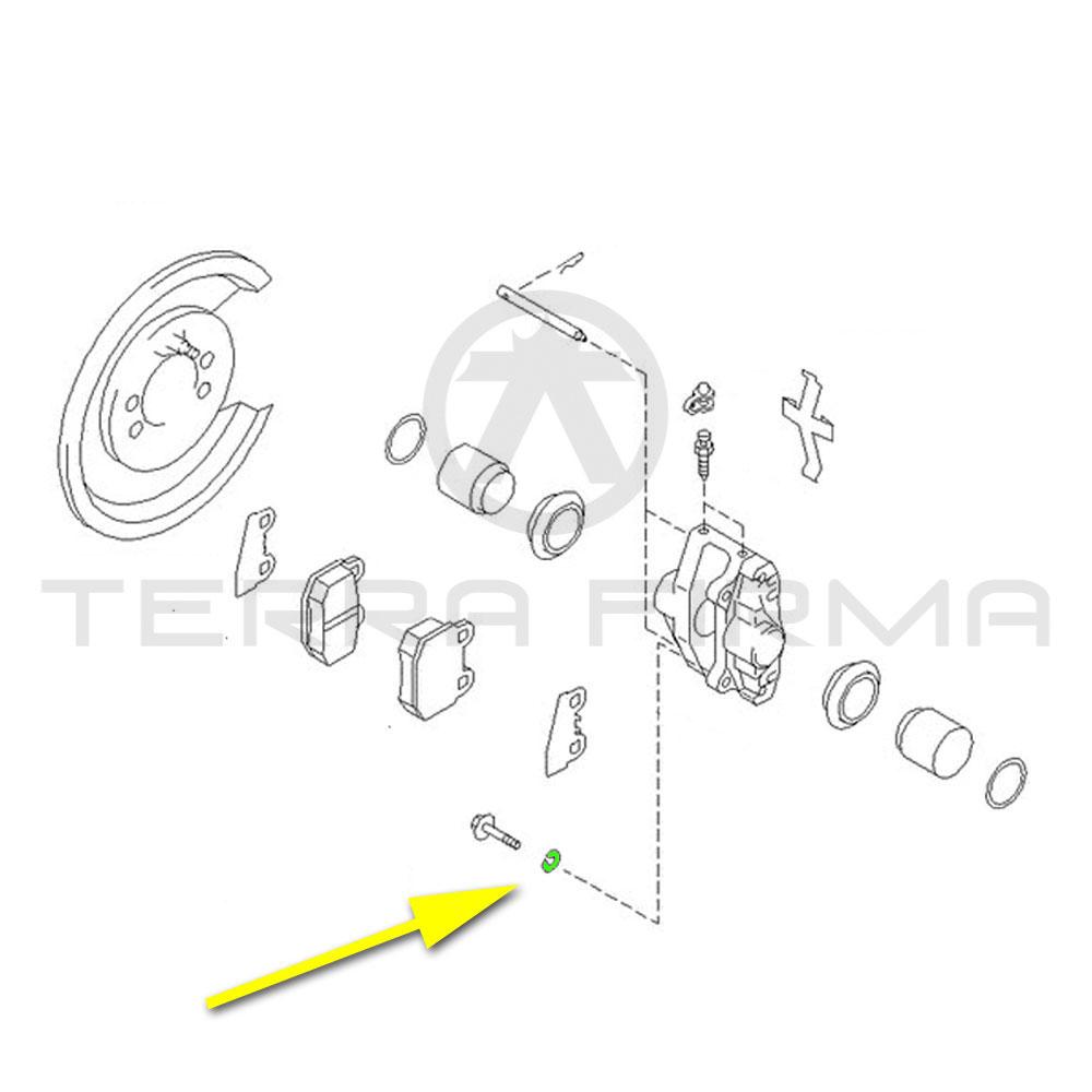 Nissan Stagea C34 Rear Brake Caliper Bolt Washer – Terra Firma Automotive
