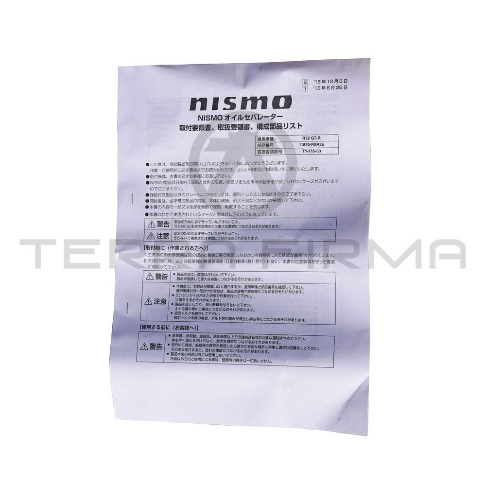 NISMO Oil Separator/Oil Catch Can For Nissan Skyline R32 GTR – Terra ...