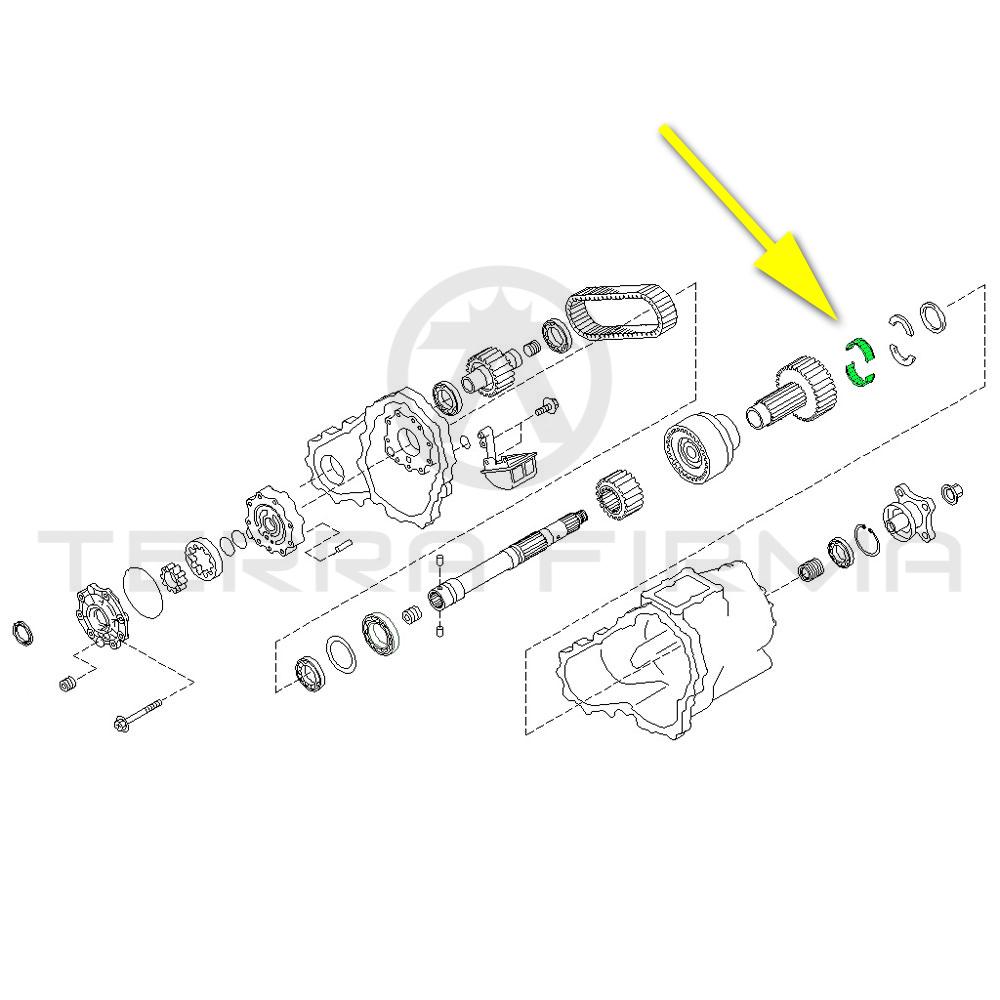 Nissan Skyline R32 R33 R34 5-Speed Transfer Needle Bearing (All Wheel ...