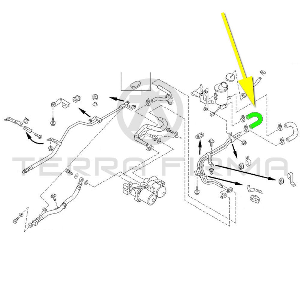 Nissan Skyline R32 R33 R34 ATTESA Reservoir Tank Hose – Terra Firma ...