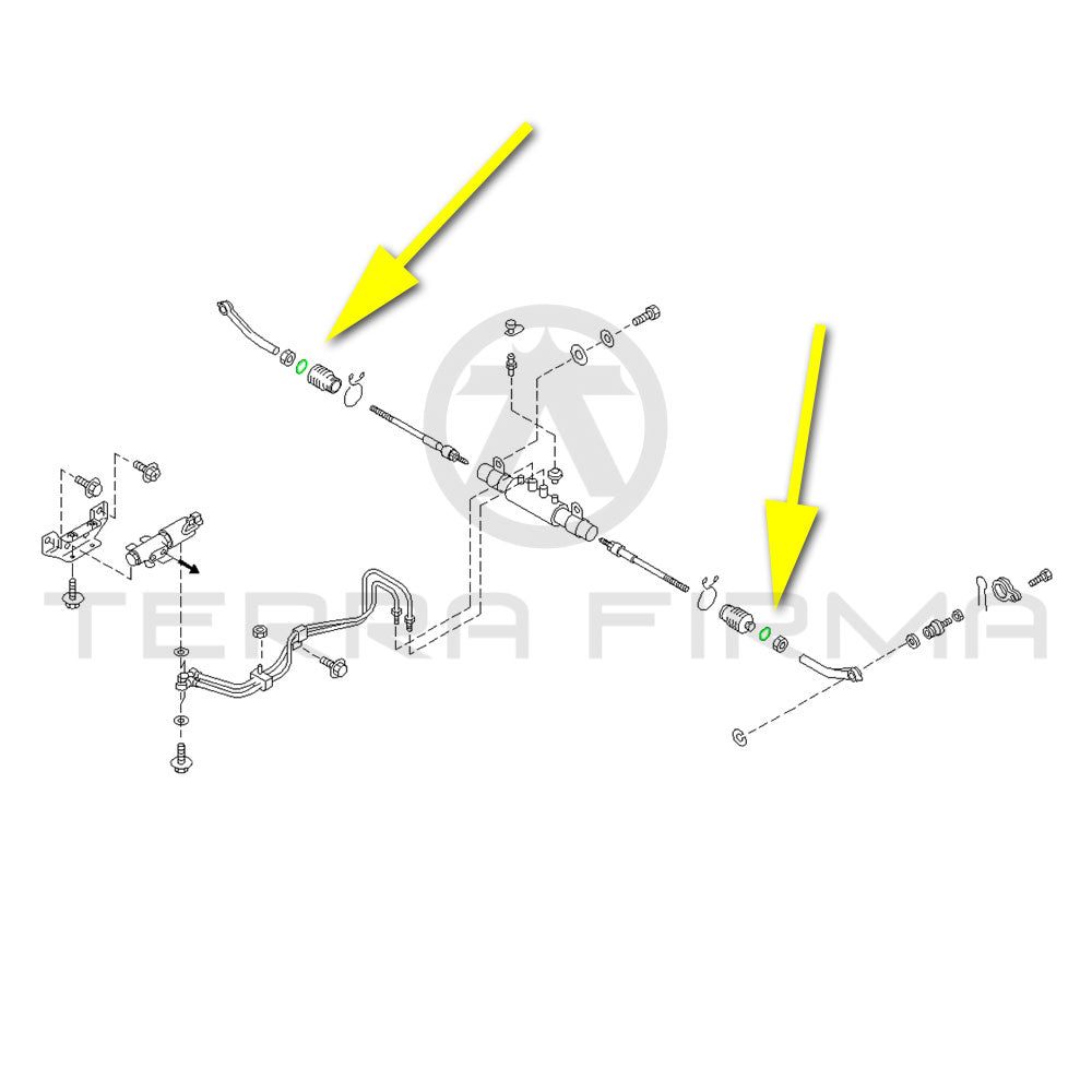 Nissan S13 Silvia/180SX Steering Rack Rubber Boot Clamp – Terra Firma ...