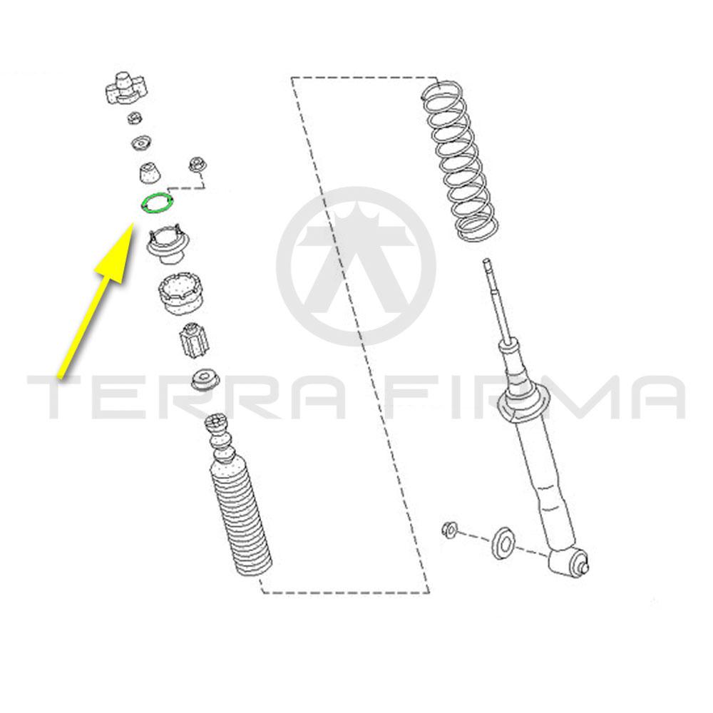 Nissan Skyline R32 Rear Shock Mounting Seal (55338) – Terra Firma ...
