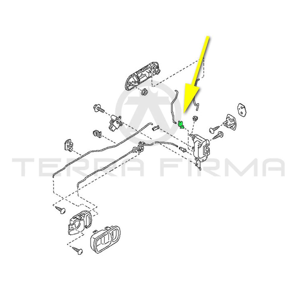 Nissan Skyline R32 Door Rod Holder (Early) Right – Terra Firma Automotive