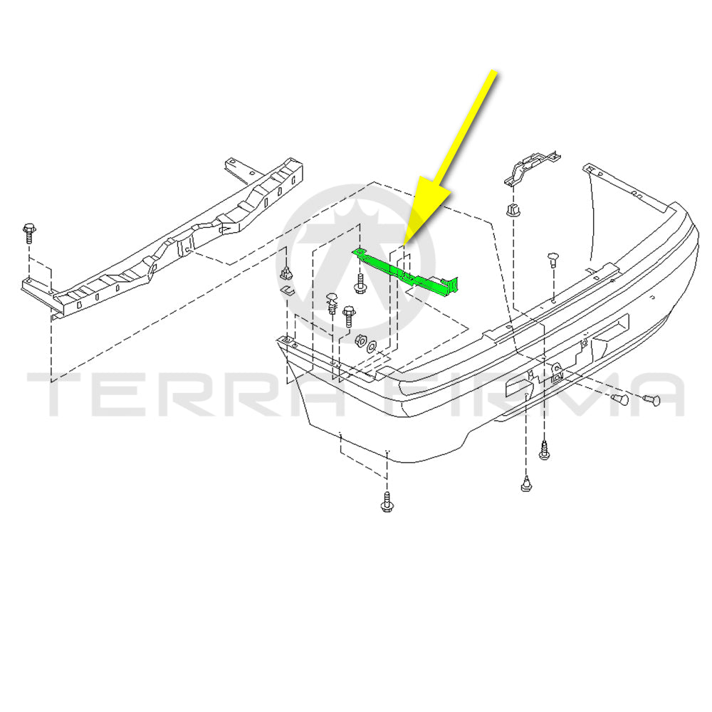 Nissan Skyline R34 GTR Rear Bumper Side Bracket, Right – Terra Firma ...