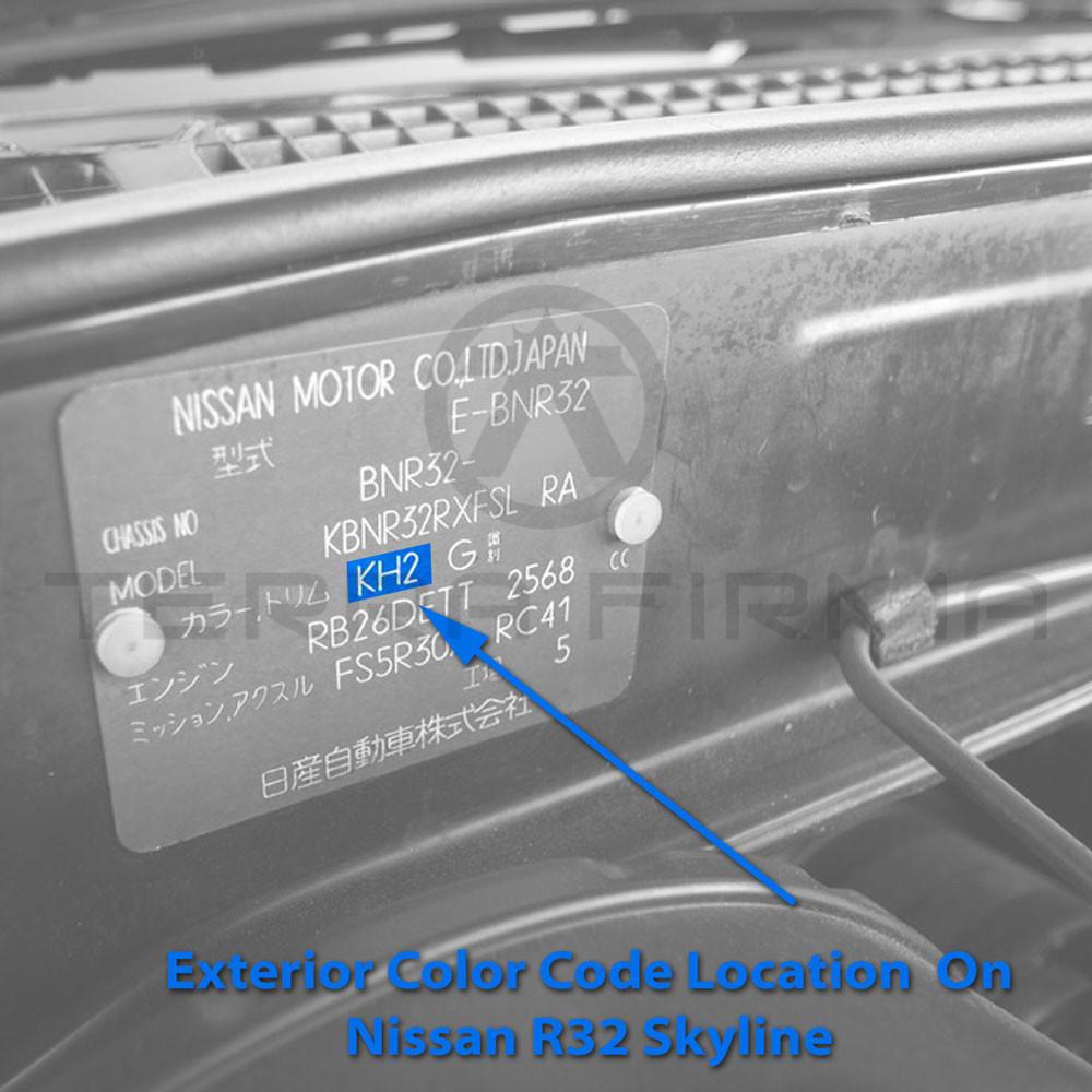 Nissan Fairlady Z32 Touch Up Paint AH3 Red Pearl – Terra Firma Automotive