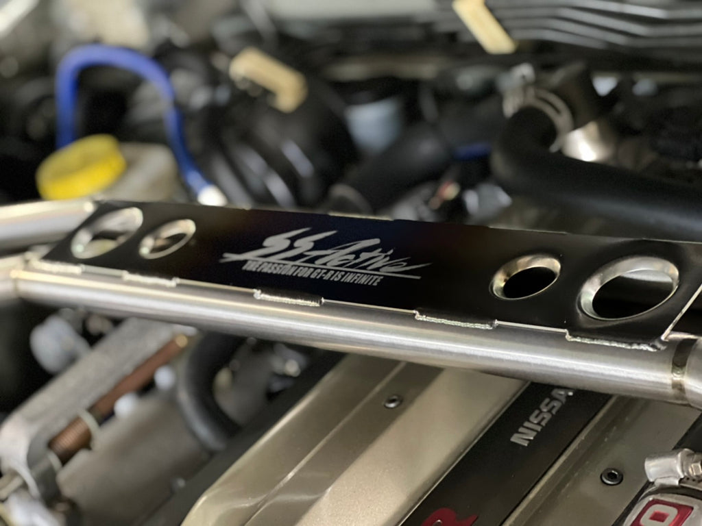 Garage Active Titanium Front Strut Bar For Nissan Skyline R32 GTR ...